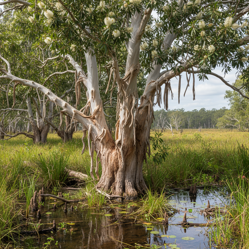 Swamp Paperbark Tree